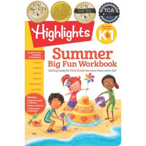 Highlights Learning | Other | Summer Big Fun Workbook Bridging Grades K ...
